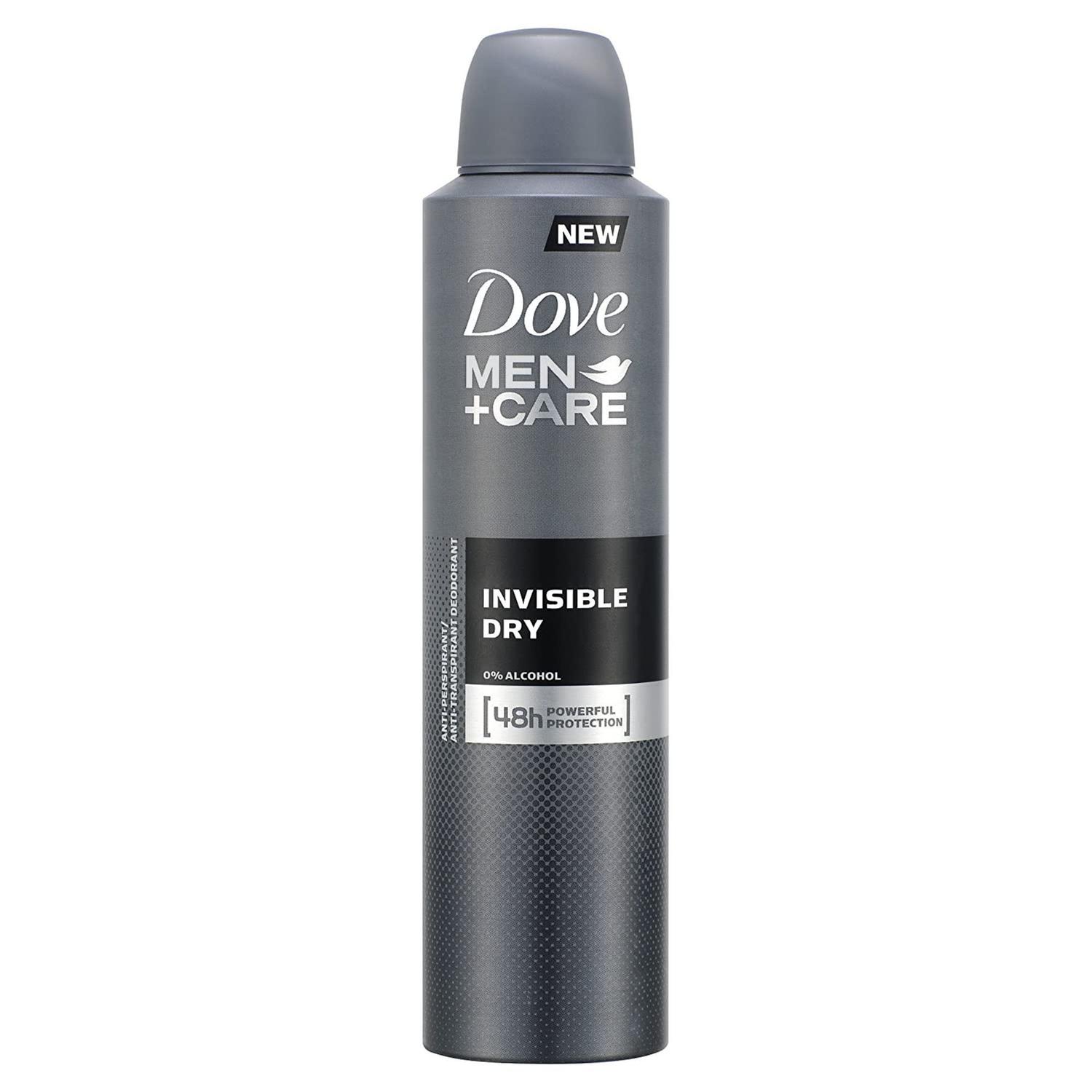 Desodorante dove aerosol invisible dry men 150ml - Desodorante ...