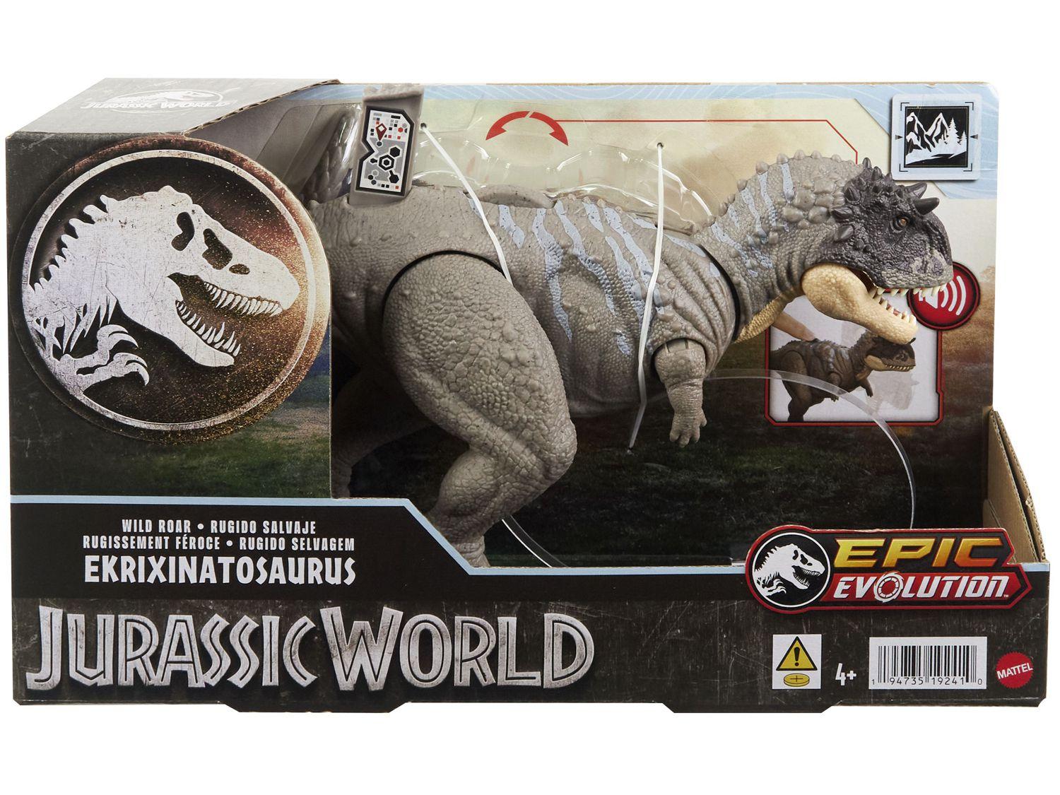 Dinossauro Jurassic World Epic Evolution Rugido Selvagem ...