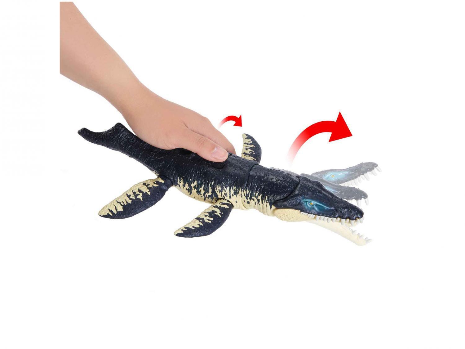 Dinossauro Jurassic World Selvagem Kronosaurus 15,24cm Mattel