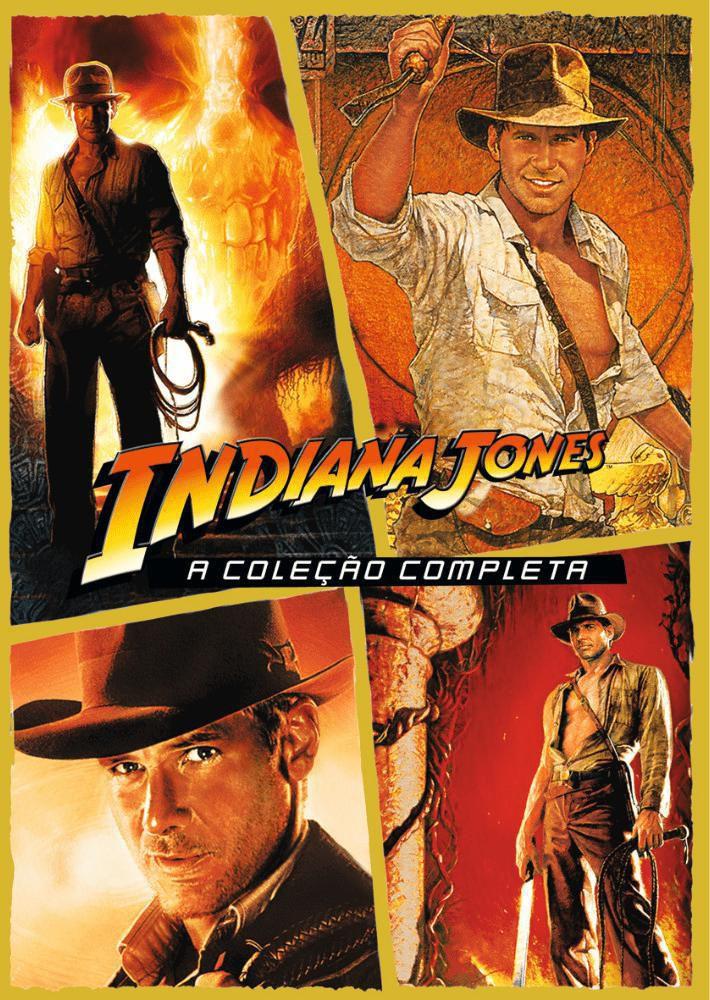 Dvd Indiana Jones - Coleção Completa - 4 Filmes - Paramount - Filmes de ...