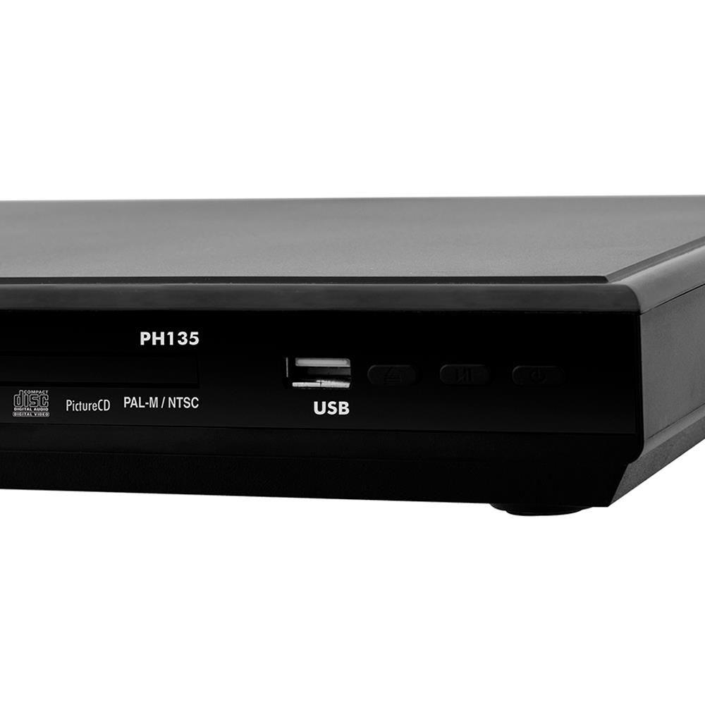 DVD Player PH135 USB, MP3 - Philco - Dvd Player - Magazine Luiza