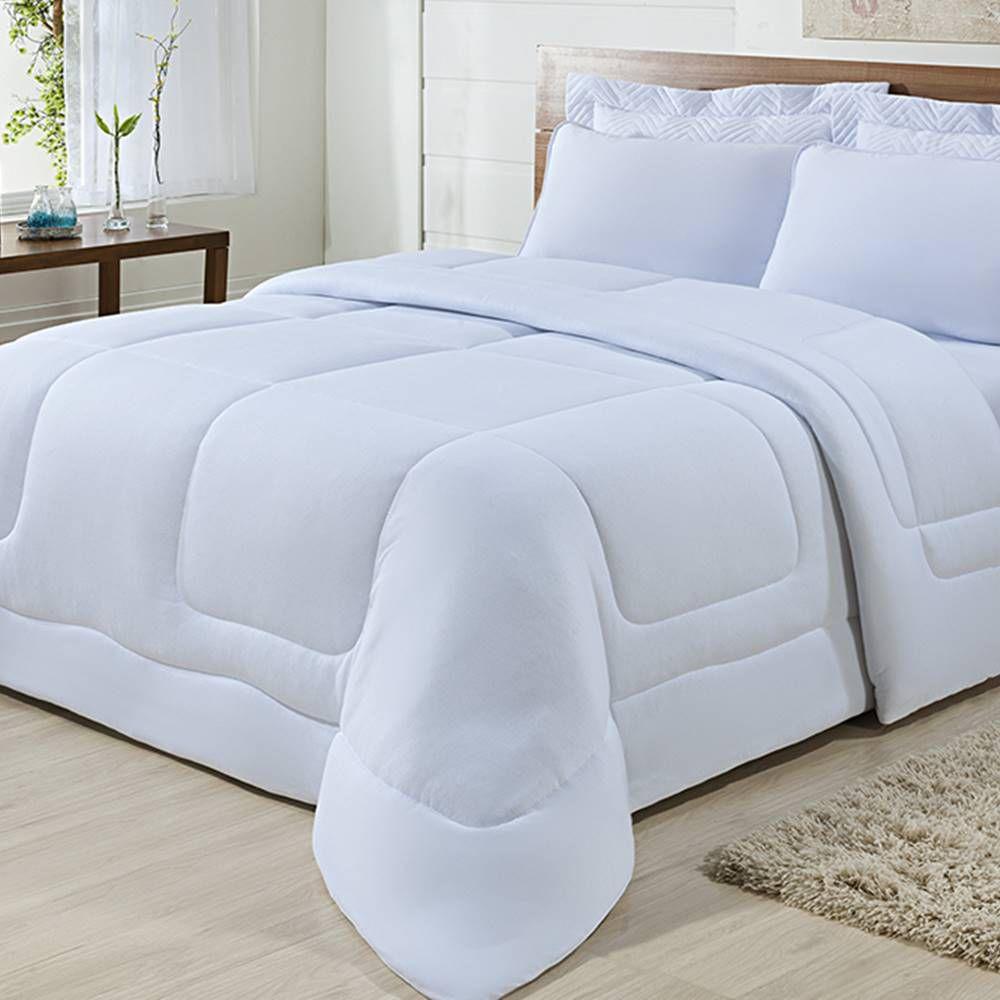 Edredom Dupla Face 100% Algodão Malha Casal Gran Moratta 01 Peça ...