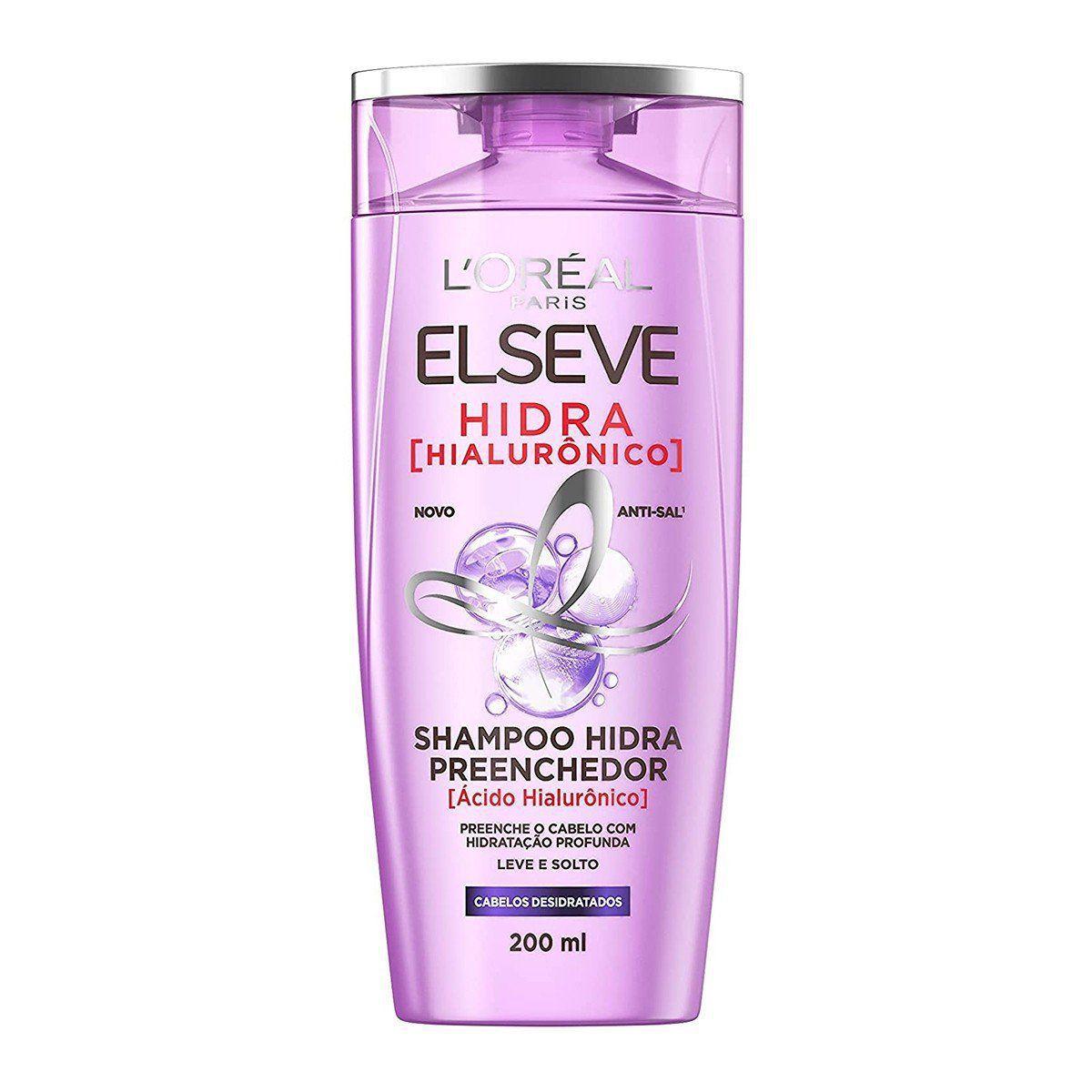 Eleseve Shampoo 200ml Hidra Hialurônico - Elseve - Shampoo - Magazine Luiza