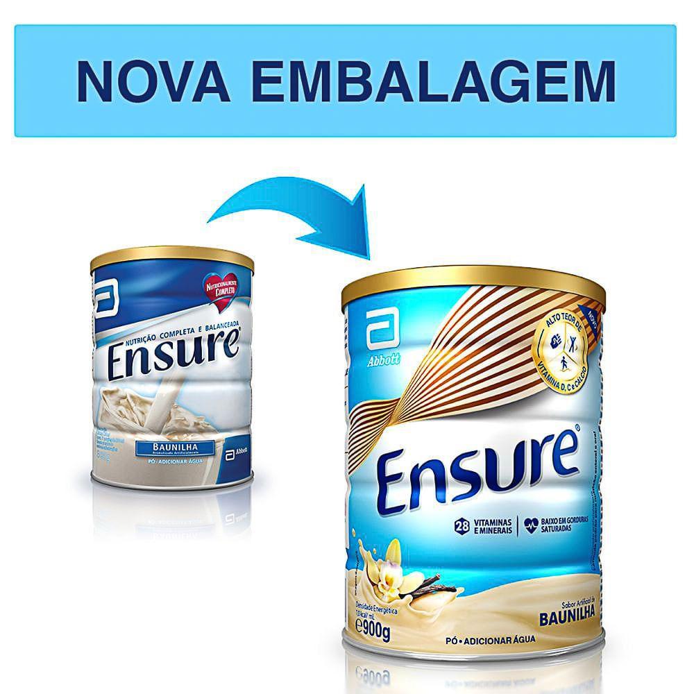 Ensure Baunilha Suplemento Alimentar 900g - Complemento Alimentar ...