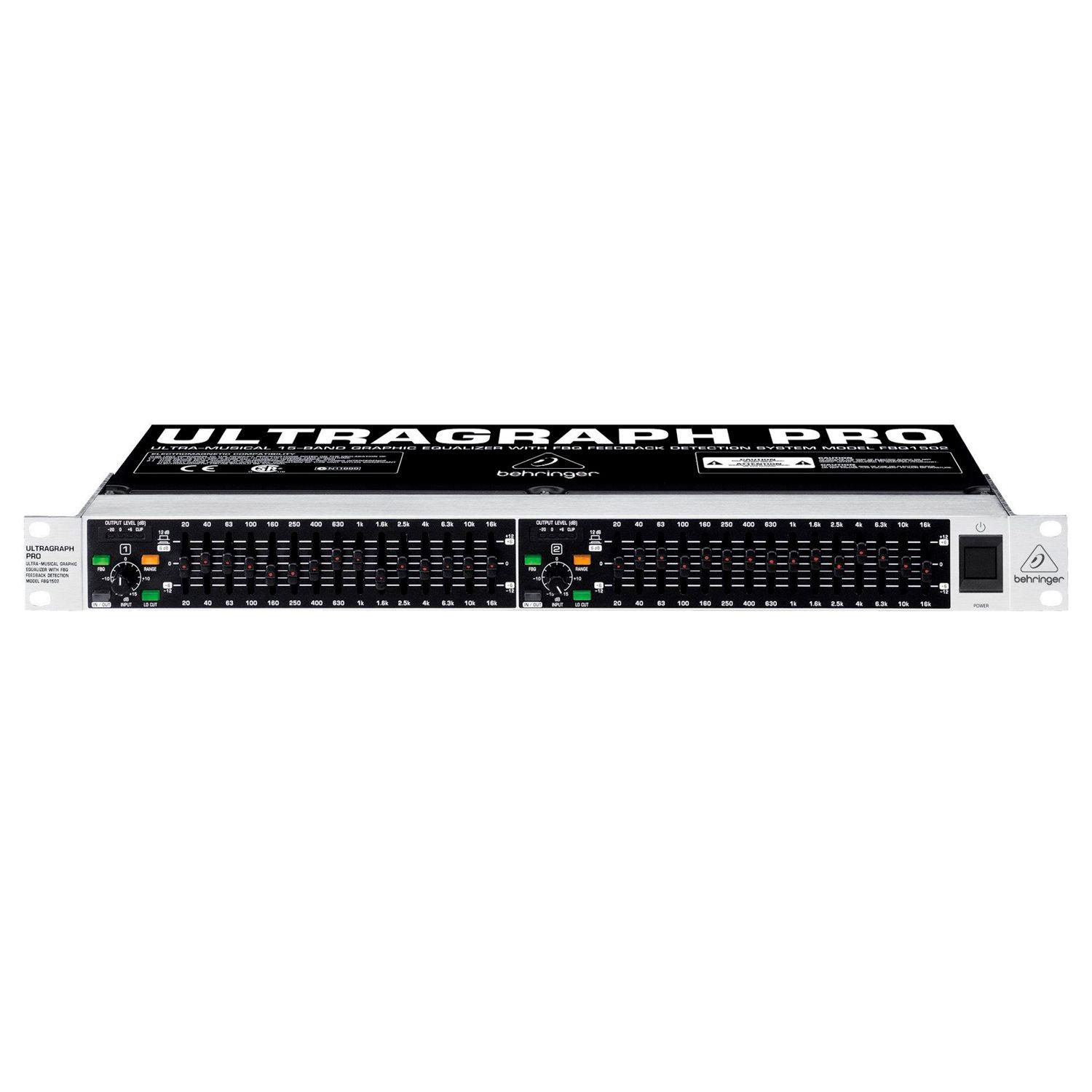 Equalizador Behringer FBQ 1502 - Equipamento de Áudio - Magazine Luiza