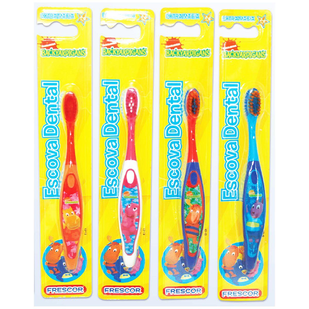 Escova Dental Backyardigans Para Crianças De 2-5 Anos - frescor ...