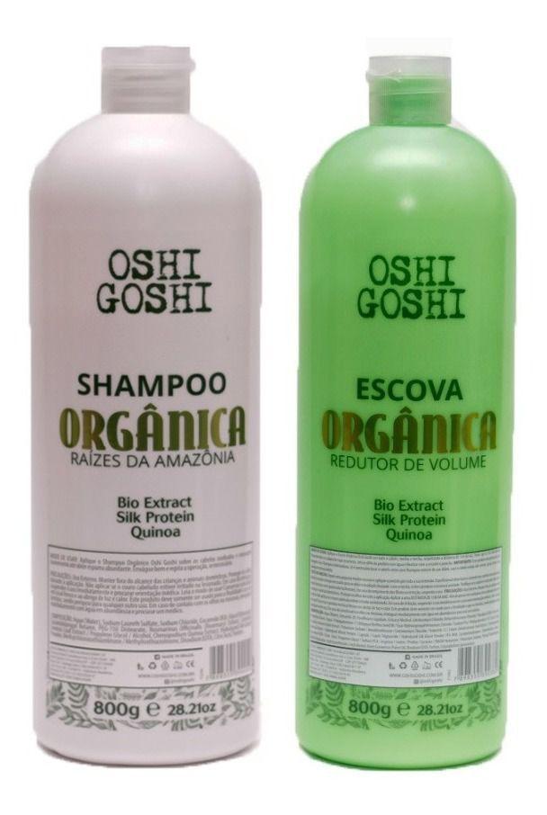 Escova Progressiva Orgânica Oshi Goshi Natural Alisamento Total ...