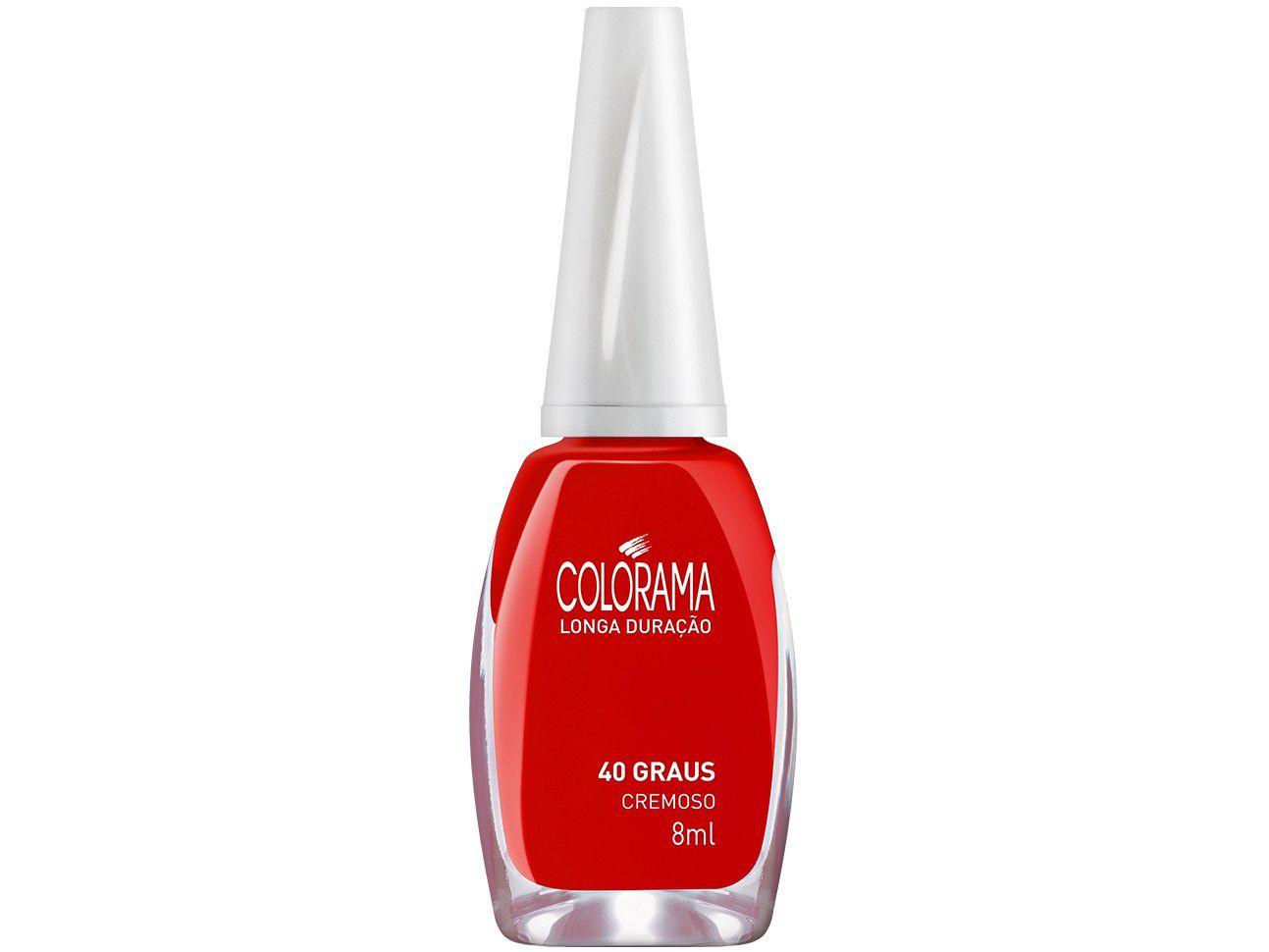 Esmalte Colorama 40 Graus Cremoso 8ml