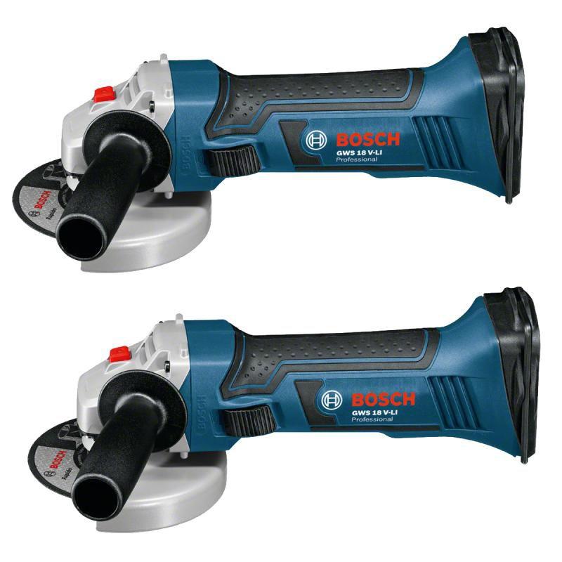 Esmerilhadeira à Bateria 18V GWS 18V-LI com 2 Unidades BOSCH ...
