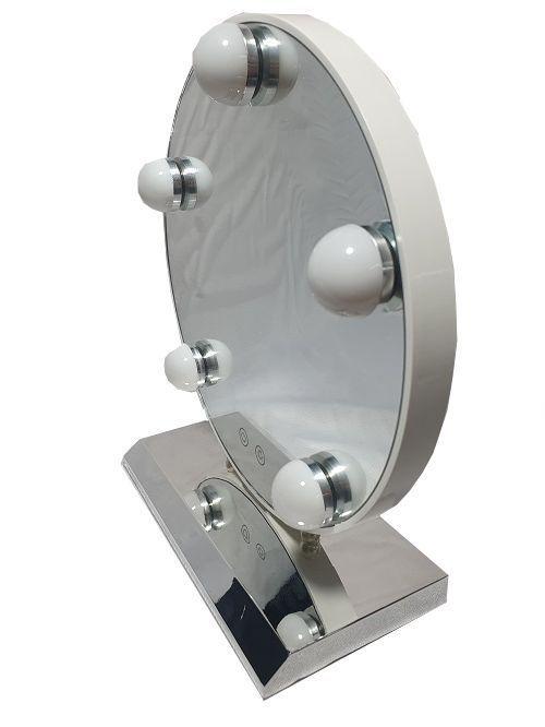 Espelho Maquiagem Camarim Led Lampadas Várias Intensidades - Mktplace ...