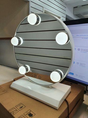 Espelho Maquiagem Camarim Led Lampadas Várias Intensidades - Mktplace ...