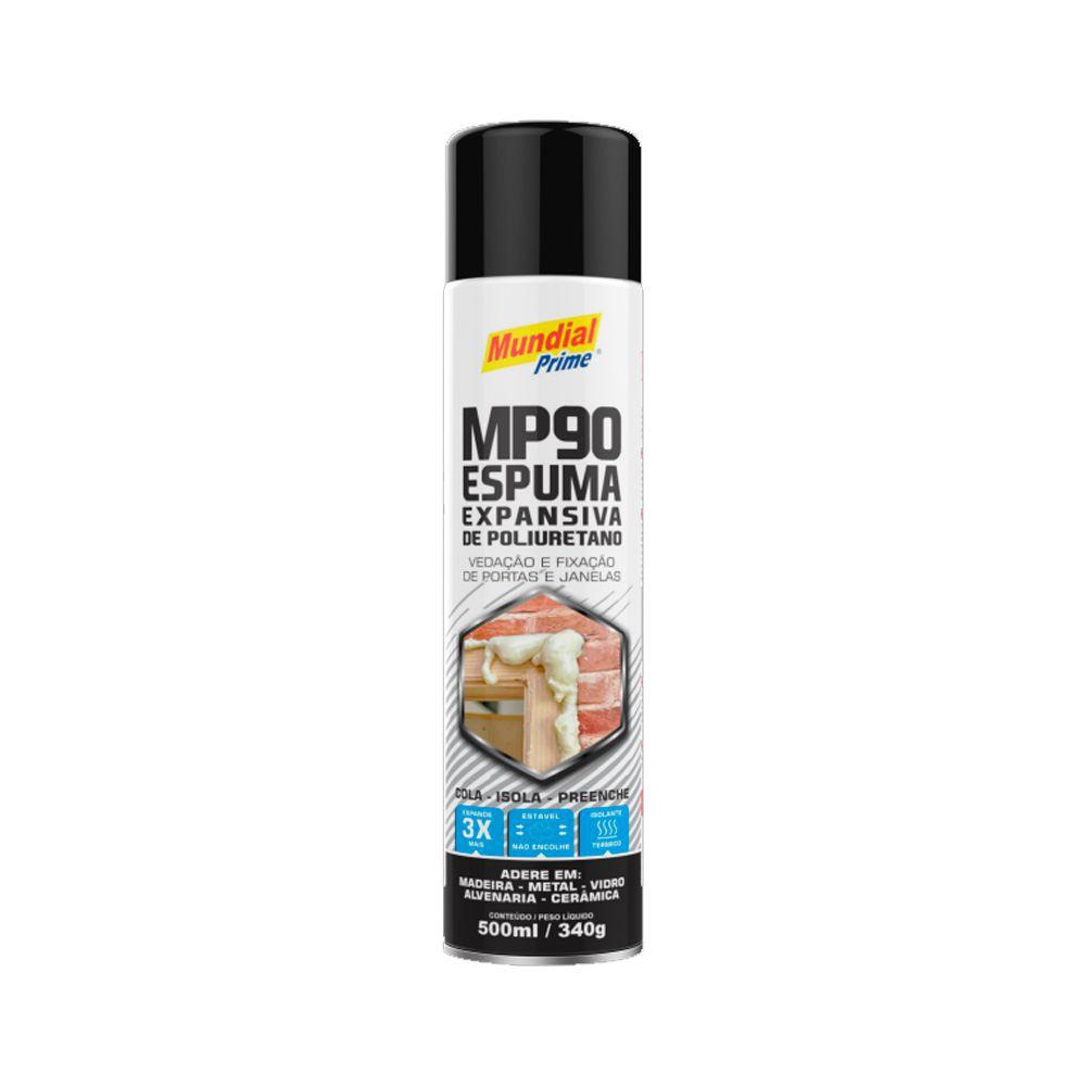 Espuma Expansiva Poliuretano MP90 500ml Mundial Prime - Espuma Expansiva - Magazine Luiza