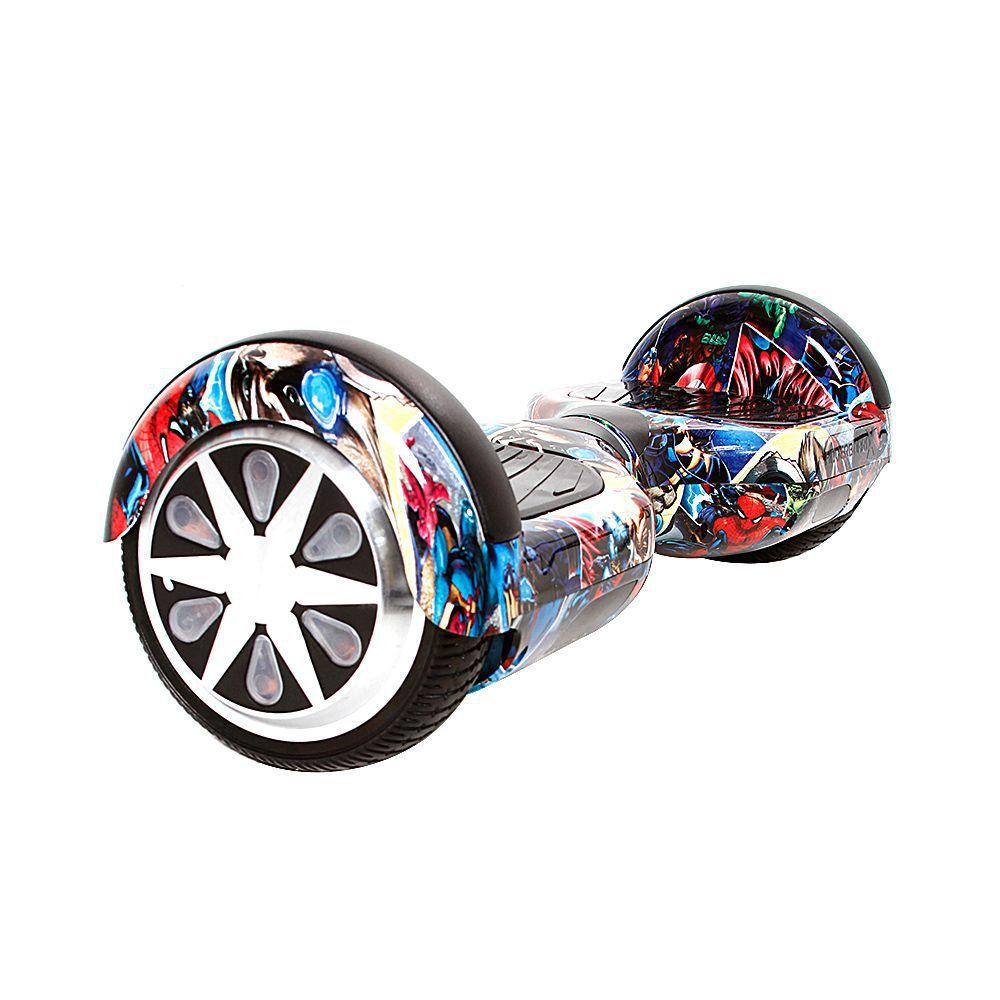Esqueite Elétrico 6,5” Avengers Hoverboard Bluetooth - HoverboardX ...
