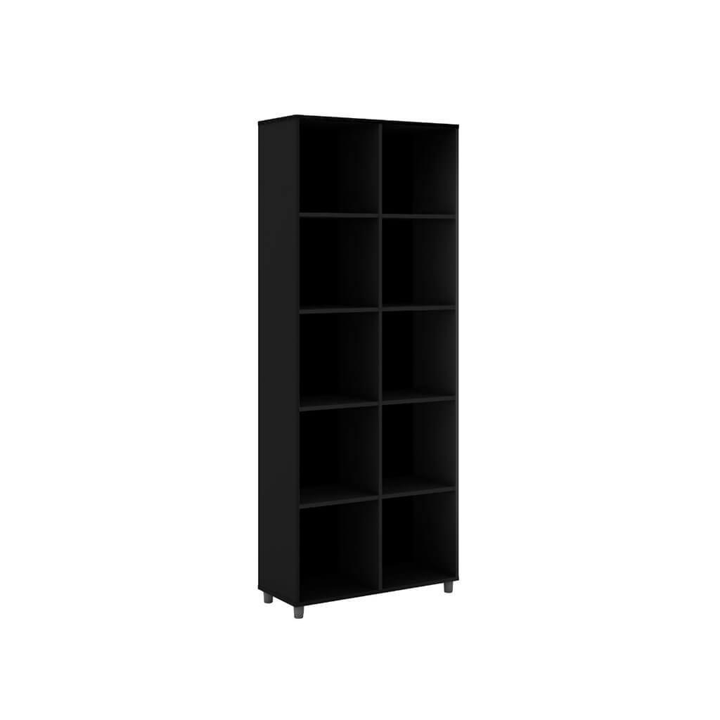 Estante Decorativa 10 Nichos Preto Lilies Móveis - Movelbento ...