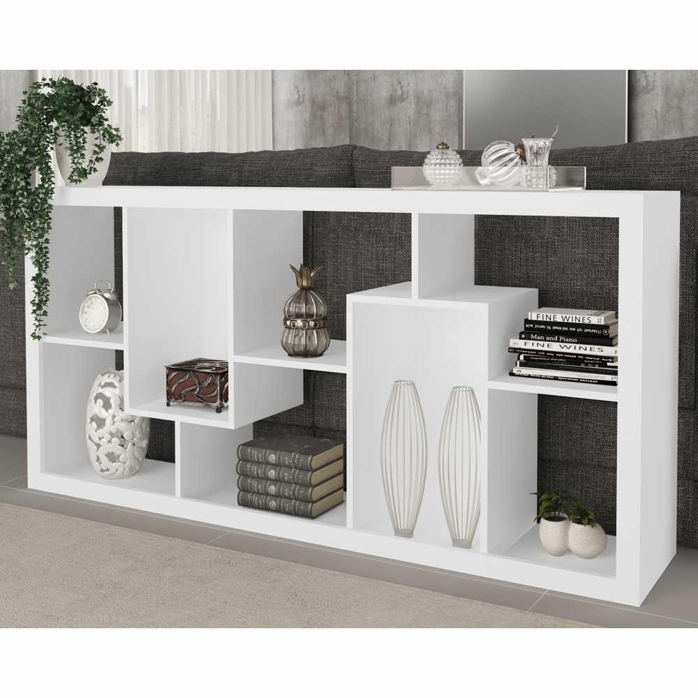 Estante Decorativa com Nichos E1712 Tecno Móbili - Estantes - Magazine ...