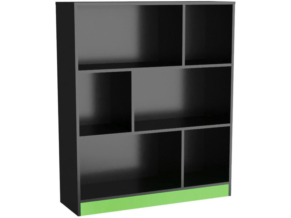 Estante Gamer 6 Nichos Nova Mobile B25 - Estantes - Magazine Luiza
