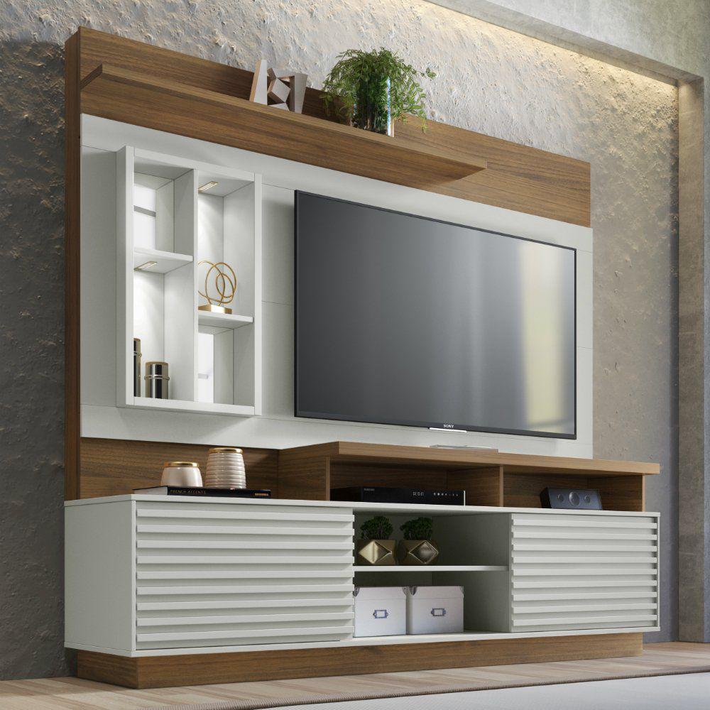 Estante Home para TV até 65 Polegadas 2 Portas Eldorado Linea Brasil ...