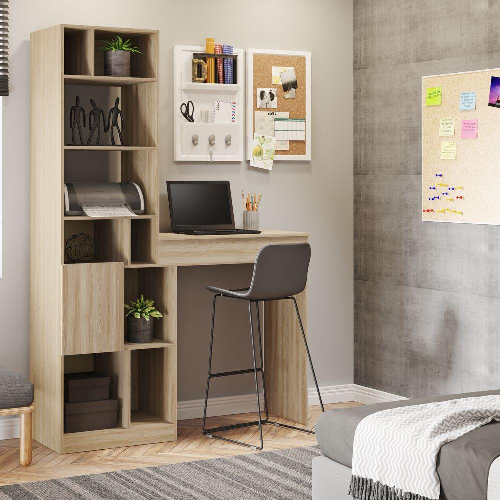 Estante mesa baú multiuso 142cm 1001 Smart Be Mobiliário - Estantes ...