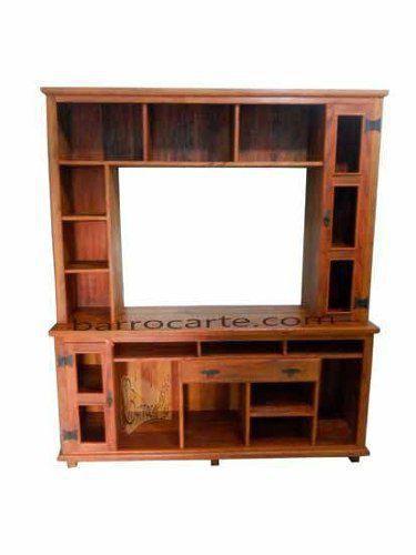 Estante Rústica Master em Madeira de Demolição - Cód 1093 - Barrocarte ...