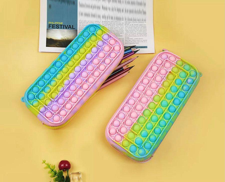 Estojo Ursinho Chiclete Pop It Fidget Toy Bublle Exclusivo - Mega Block ...