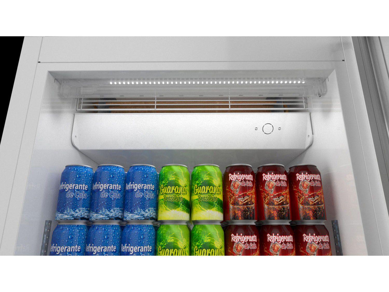 Expositor de Bebidas Vertical Metalfrio 350L - Frost Free VB40RE 1 ...