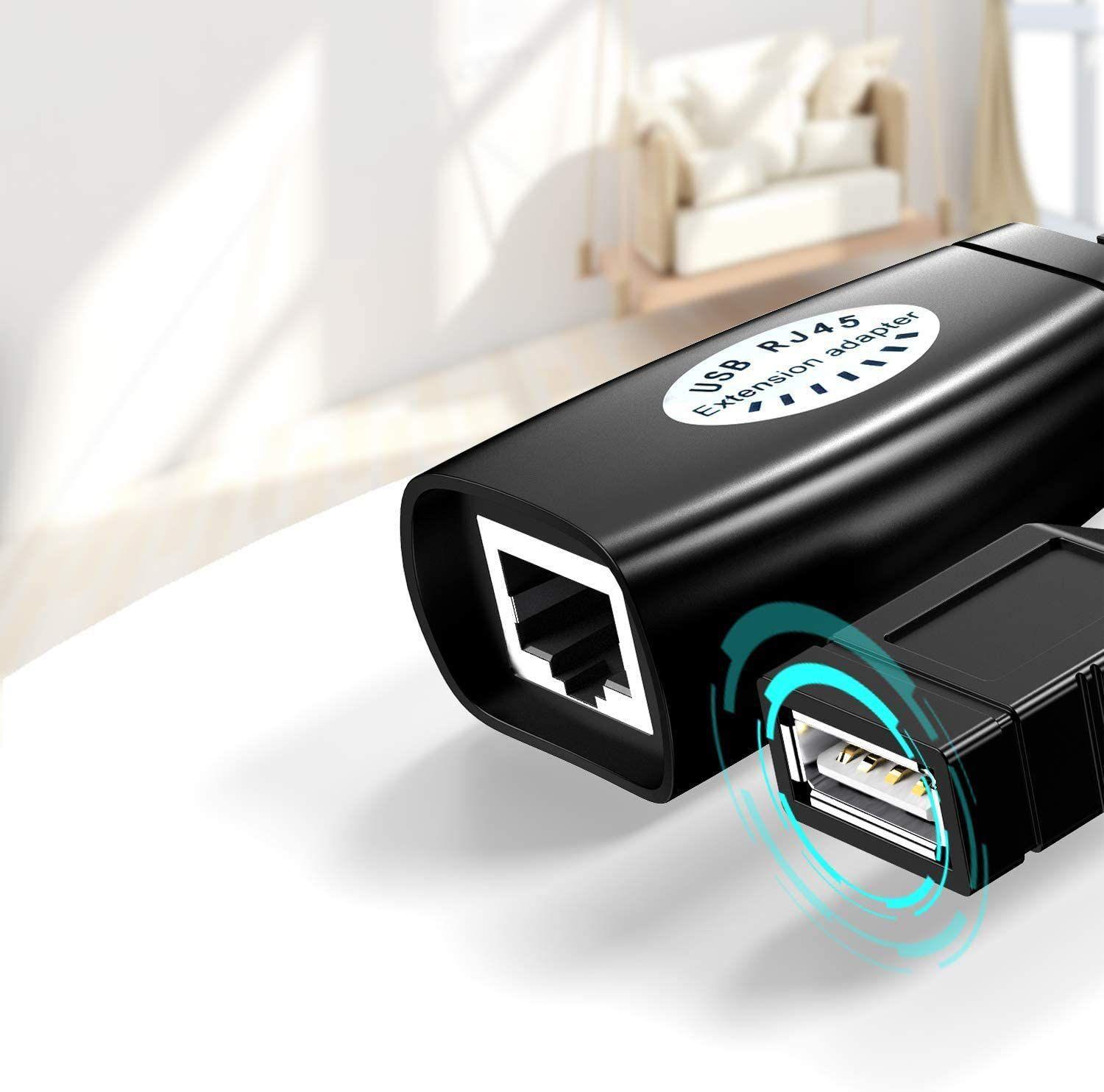 Extensor Usb Rede Rj45 Até 45 Metros - Adapter - Elástico para ...