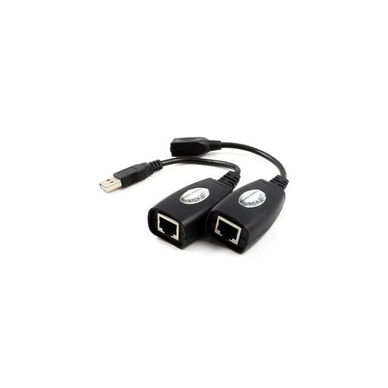 Extensor USB Via Cabo de Rede RJ45 de até 45 Metros - Wincabos - Cabo USB - Magazine Luiza