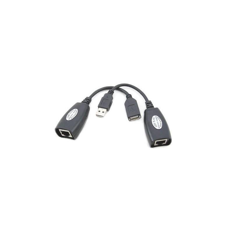 Extensor USB Via Cabo de Rede RJ45 de até 45 Metros - Wincabos - Cabo ...