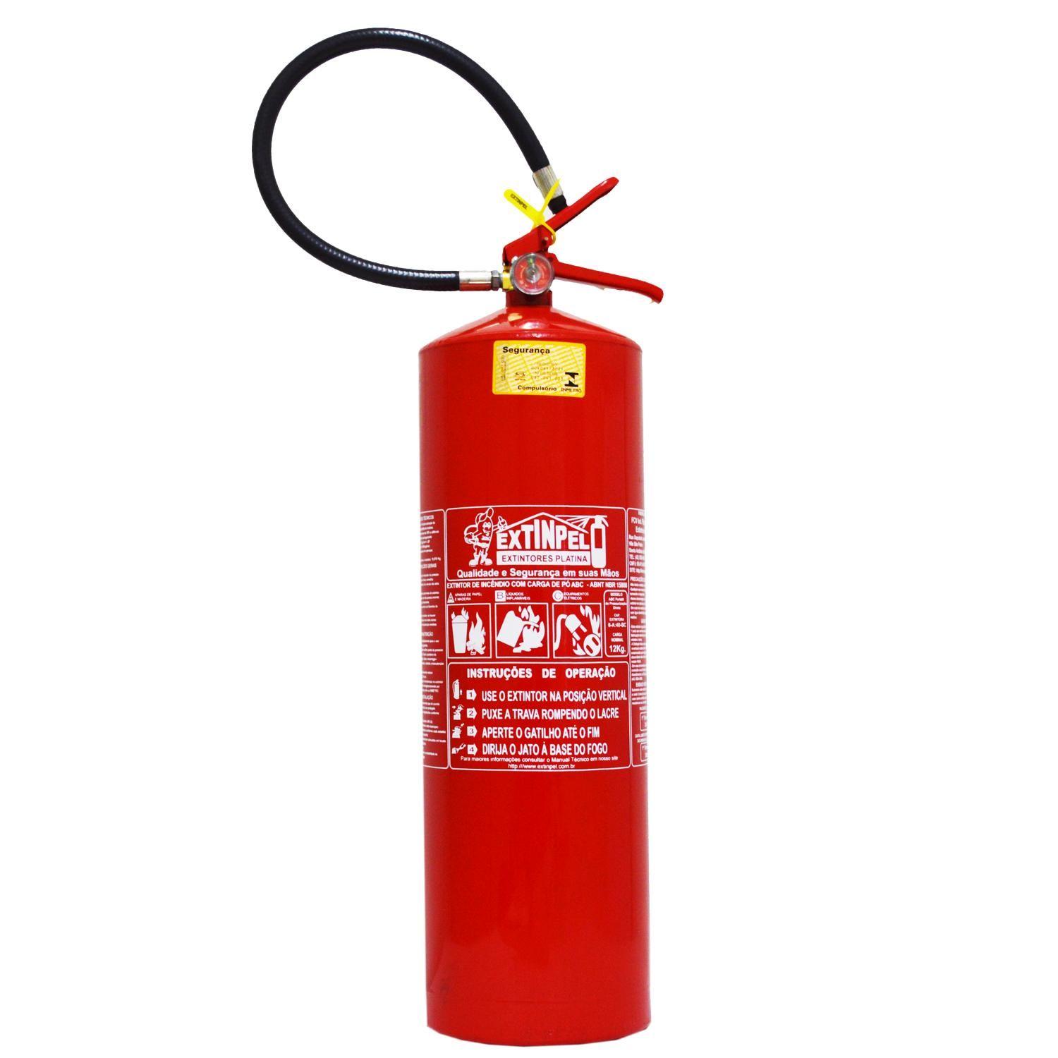 Extintores De Po Quimico Seco EXTINTOR PO ABC 8 KG 4A 40BC COD