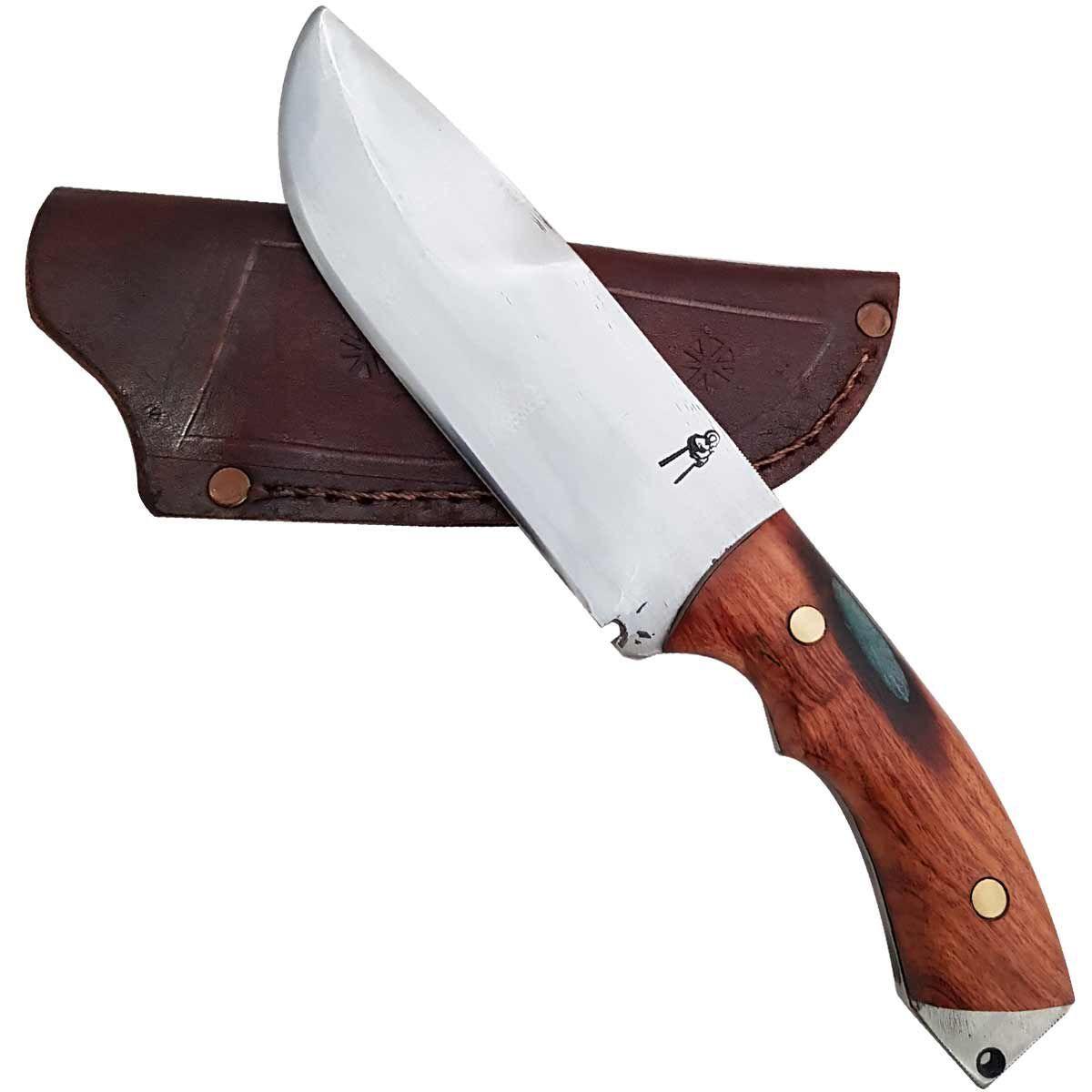 Faca de Tala Forjada 7mm Full Tang 6” Carbono 5160 Artesanal Pequena ...