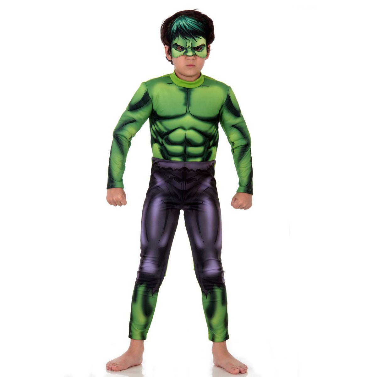 Fantasia Hulk Infantil Premium - Vingadores Animated - Fantasias para ...