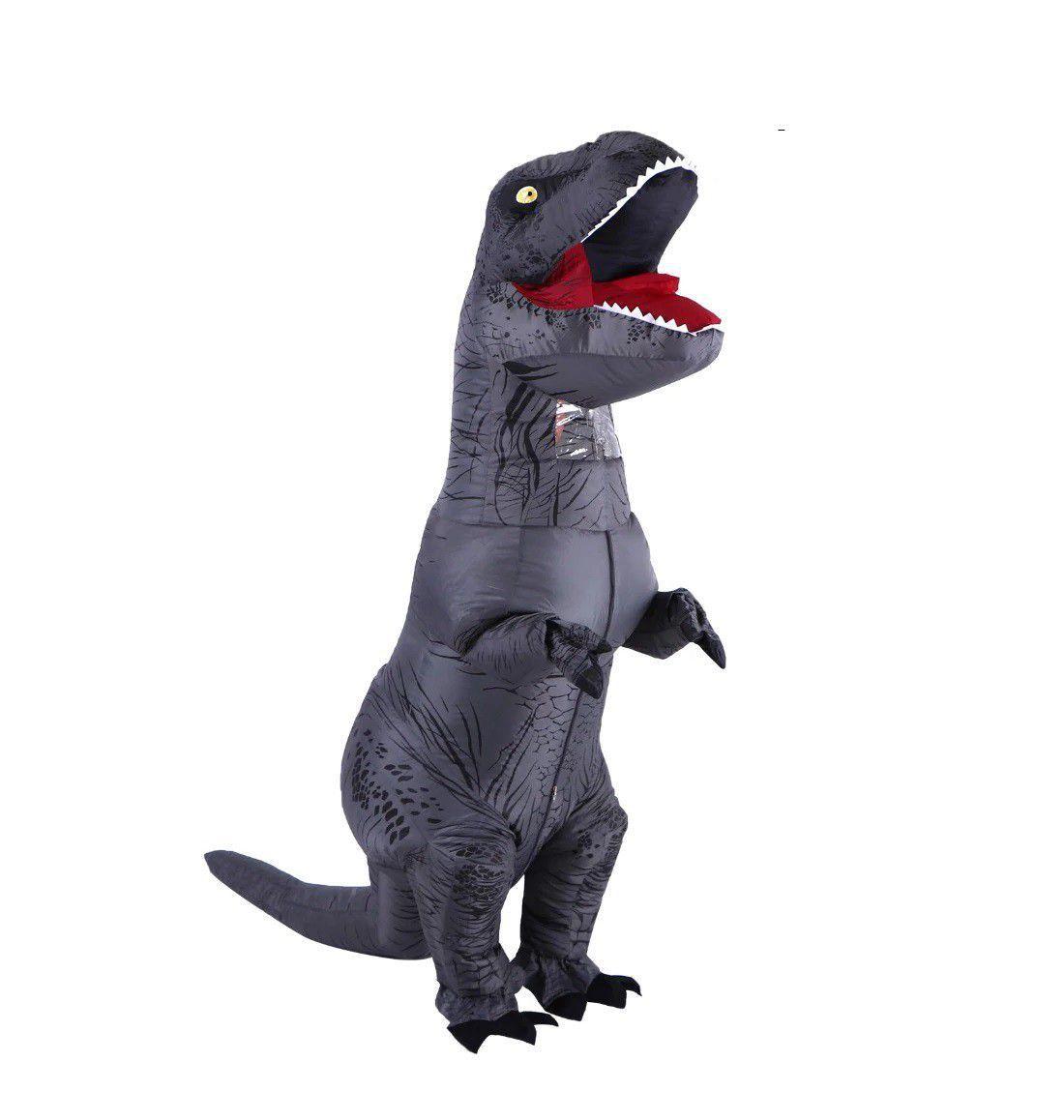 Fantasia Inflável Dinossauro T-Rex adulto - FANTASY - Fantasia ...