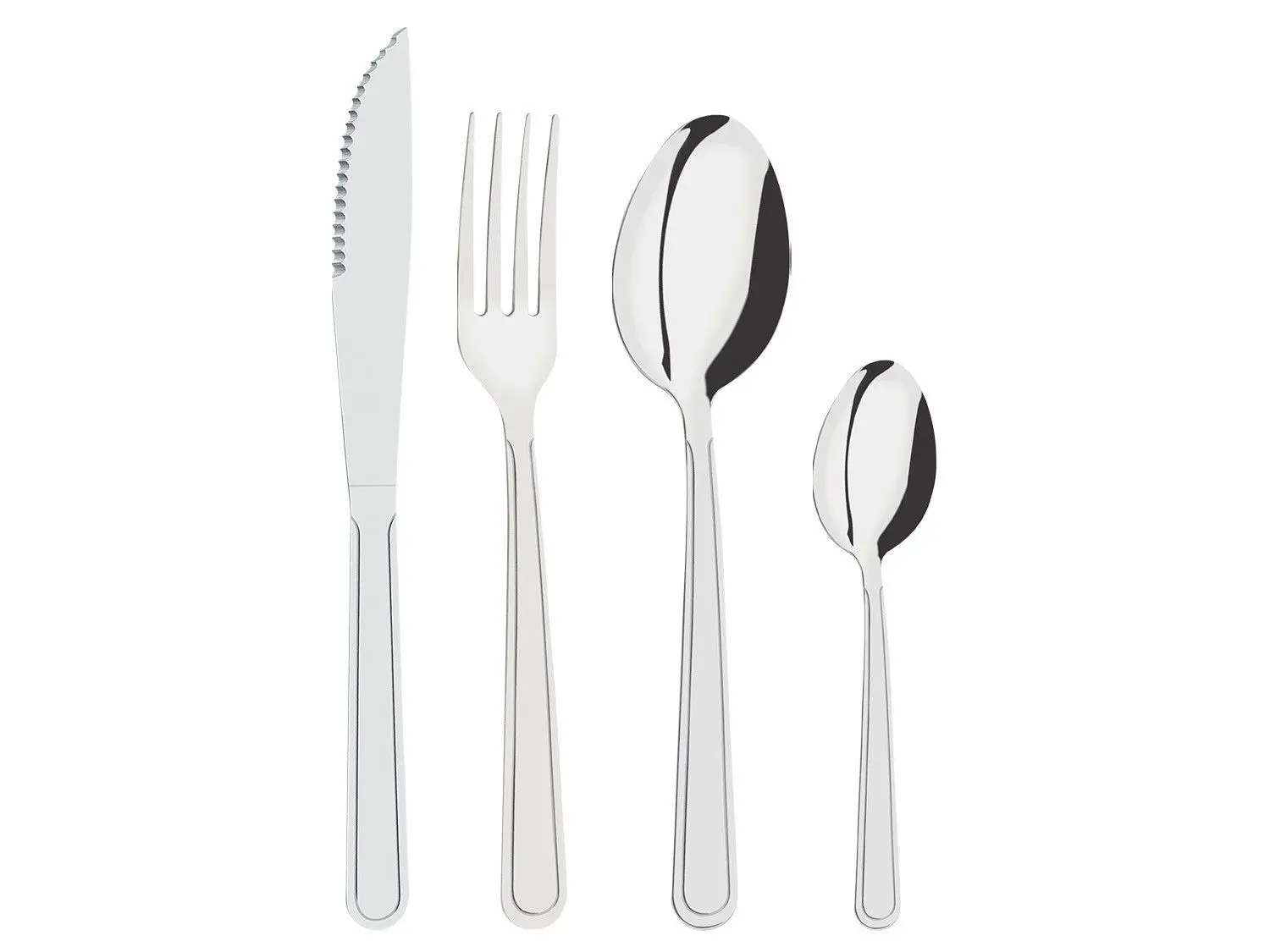 Faqueiro Tramontina Inox - Prata 24