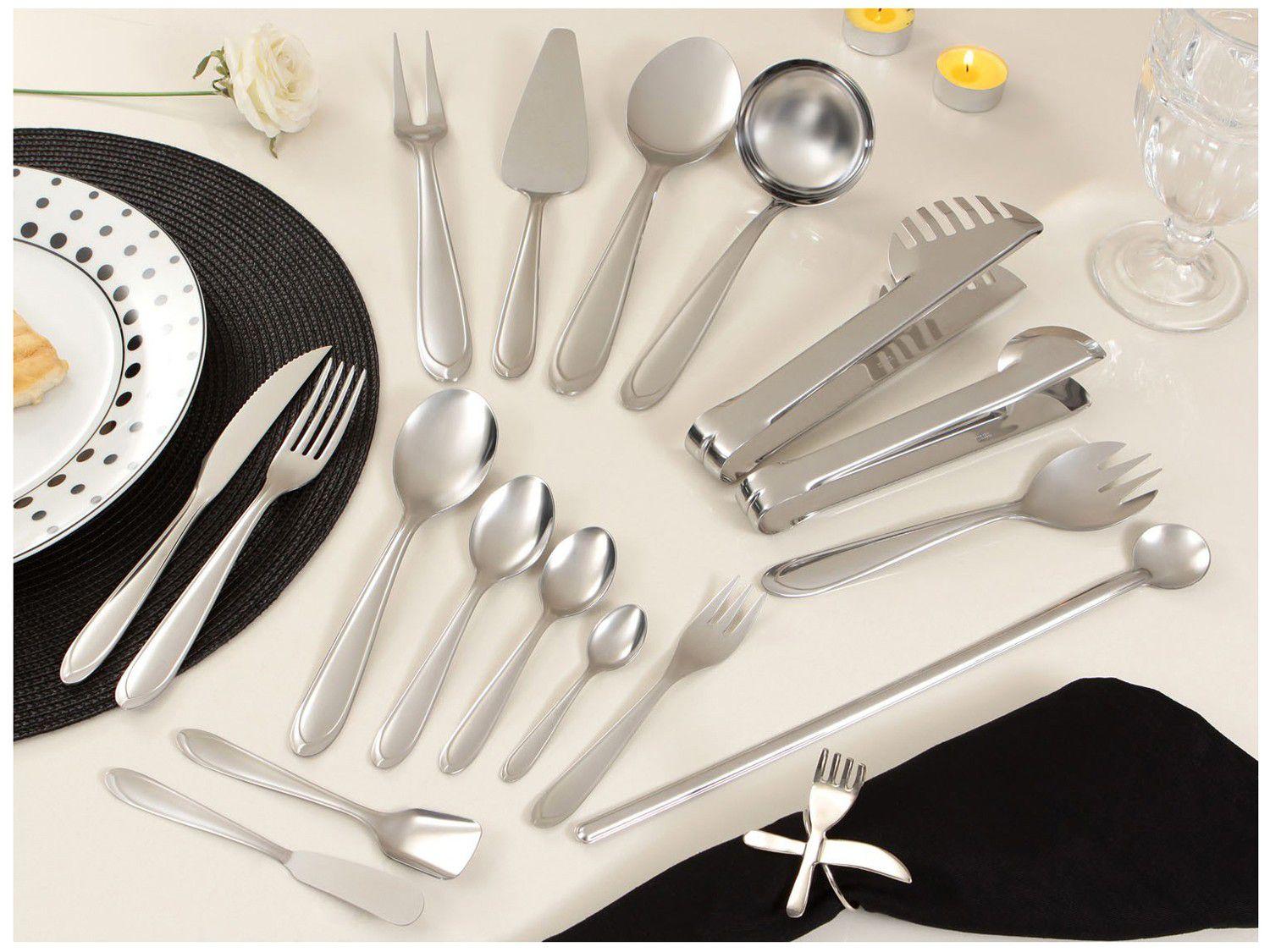 Faqueiro Tramontina Laguna Inox - 100 Peças - Faqueiros - Magazine Luiza