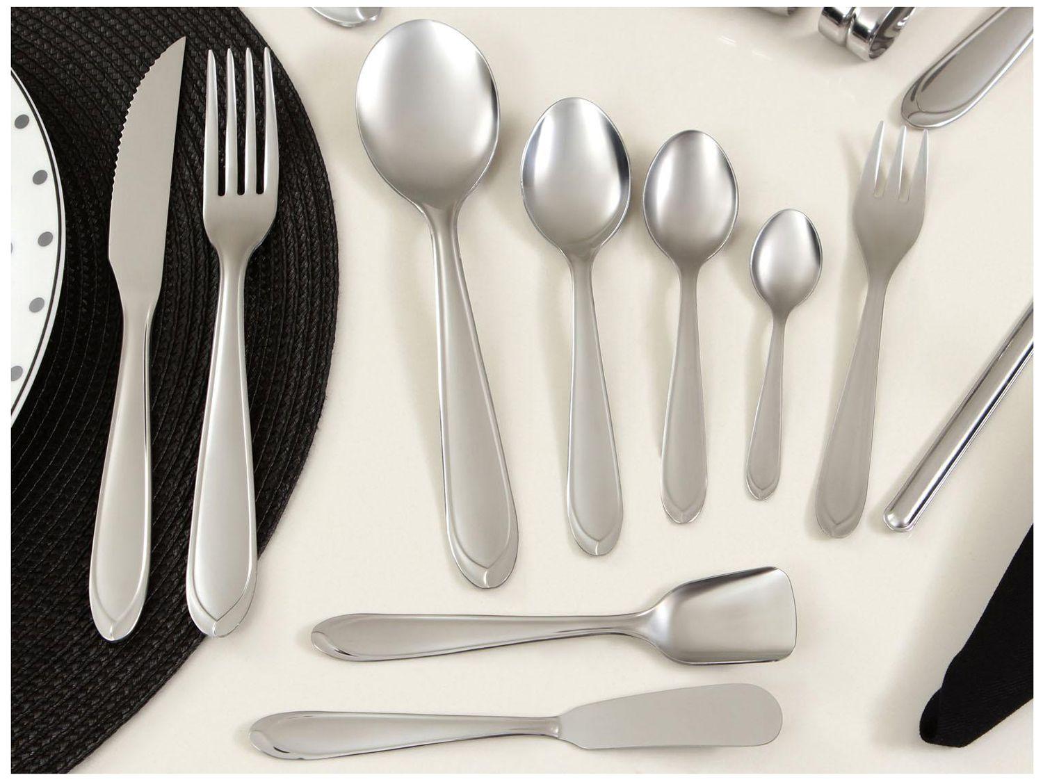 Faqueiro Tramontina Laguna Inox - 100 Peças - Faqueiros - Magazine Luiza