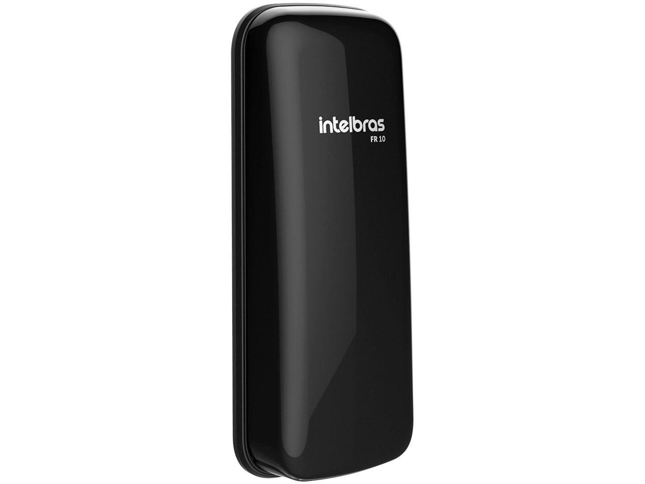Fechadura Digital Intelbras FR 10 com Senha Interna de Sobrepor Preta
