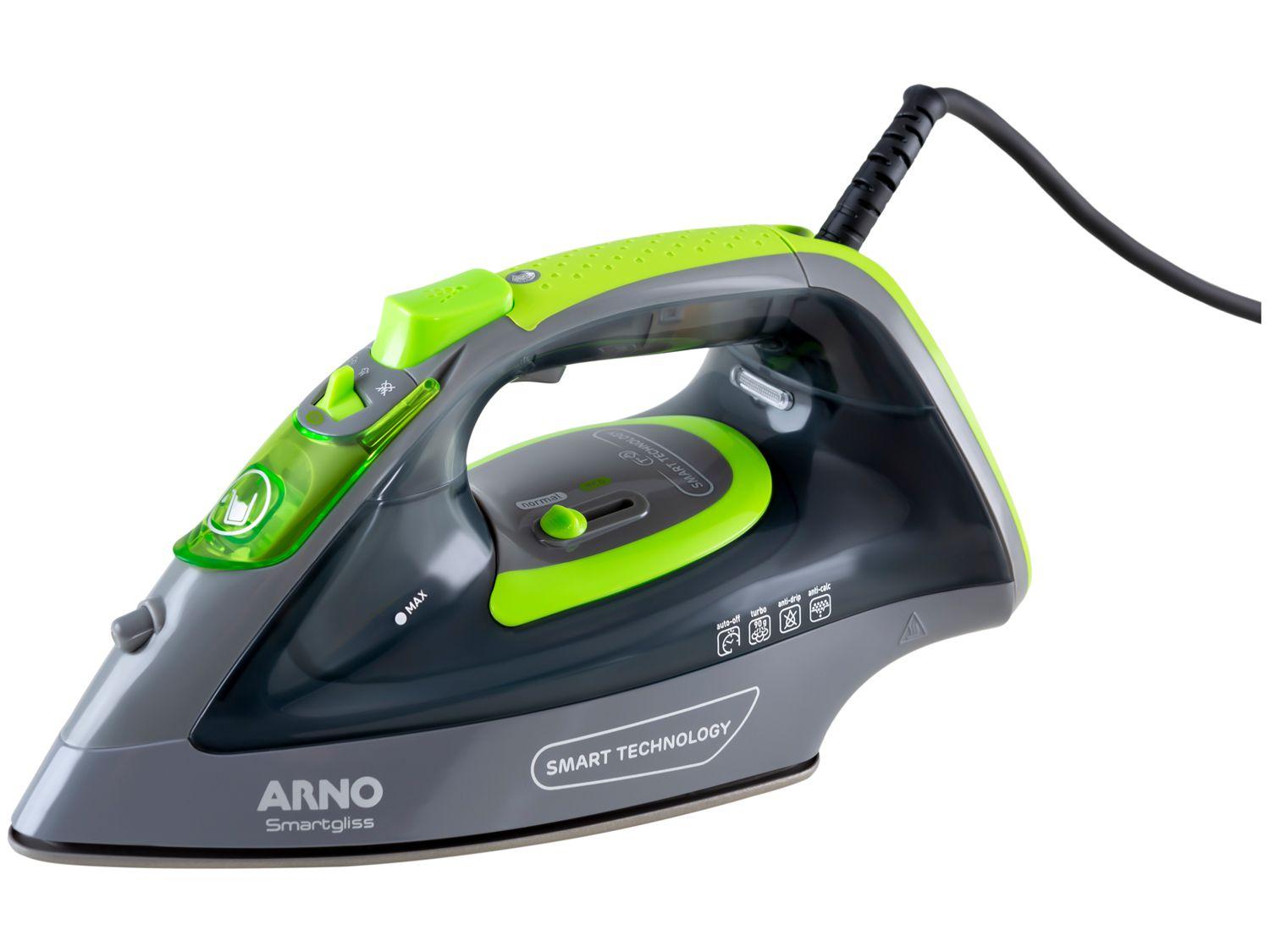 Ferro a Vapor Arno Smartgliss Inteligente com Desligamento Automático FSC1