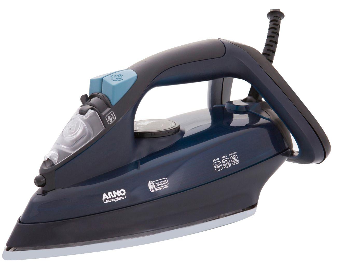 Ferro a Vapor Arno Ultragliss I com 64 Saídas de Vapor e Base Durilium FUA1