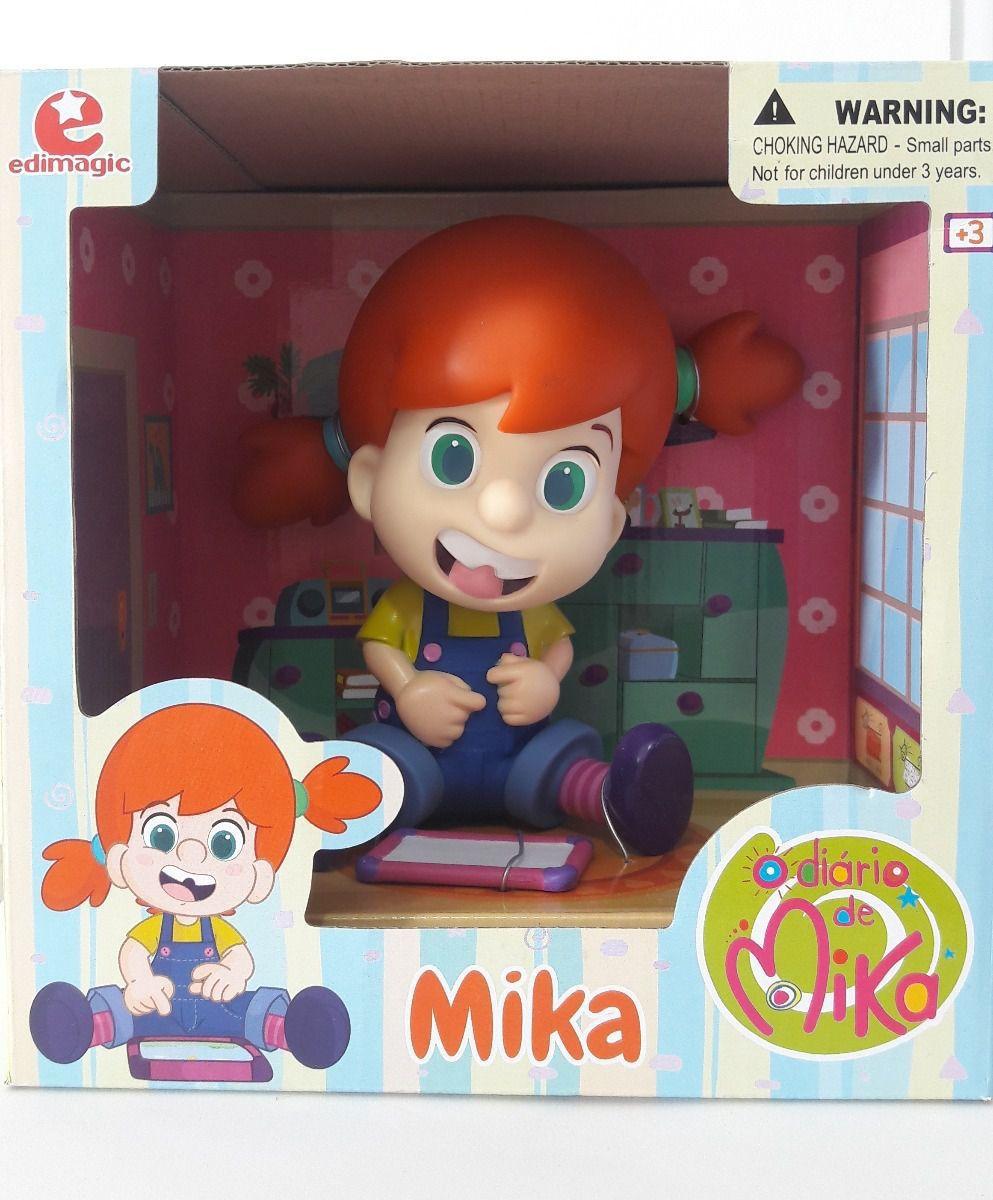 Figura Mika Vinil: O Diário De Mika - Supertoons - Original - Bonecos ...