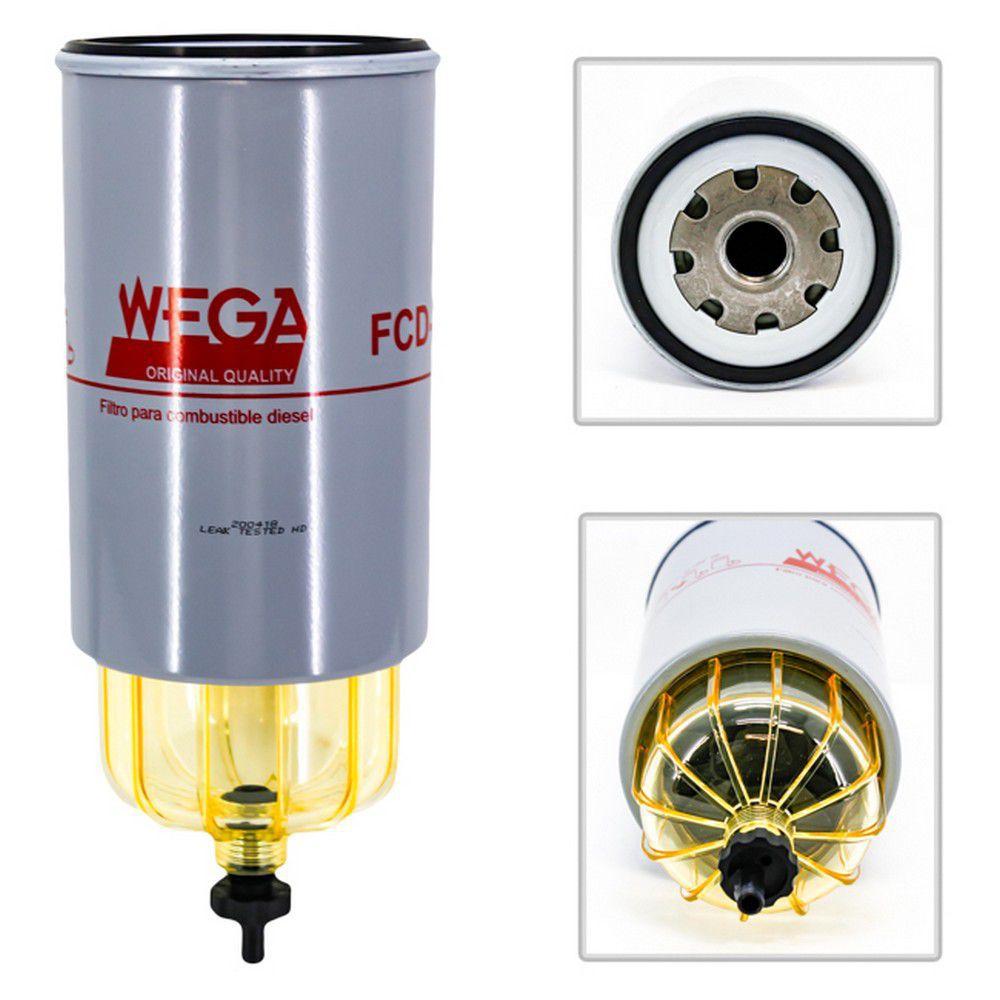 Filtro Separador De Água Mercedes Accelo Atego Axor - FCD2203 - Wega ...