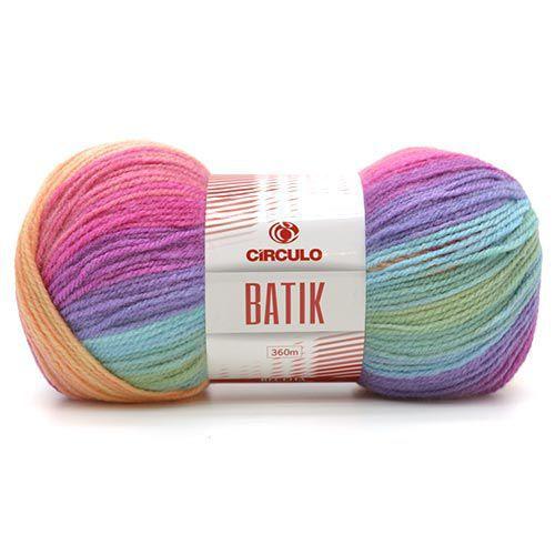 Fio Batik Círculo 100g - Linha de Crochê - Magazine Luiza