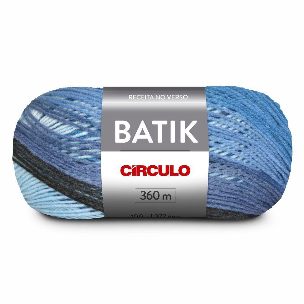 Fio Batik Circulo 360m 100g - Linha de Crochê - Magazine Luiza