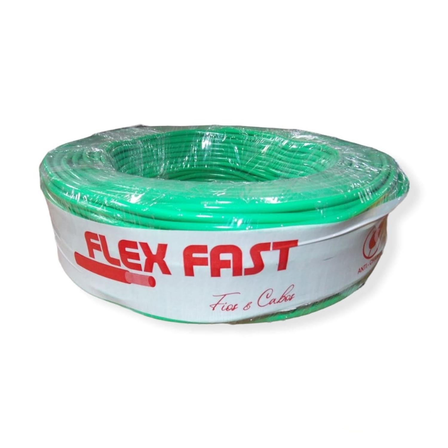 Fio Cabo Flexível 4,00mm 750v Rolo 100 Metros (cores) - FLEX FAST ...