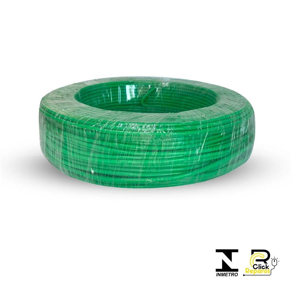 Fio Elétrico Flexível 10,0 mm - Rolo Com 50mts - Cabo / Fio Elétrico ...