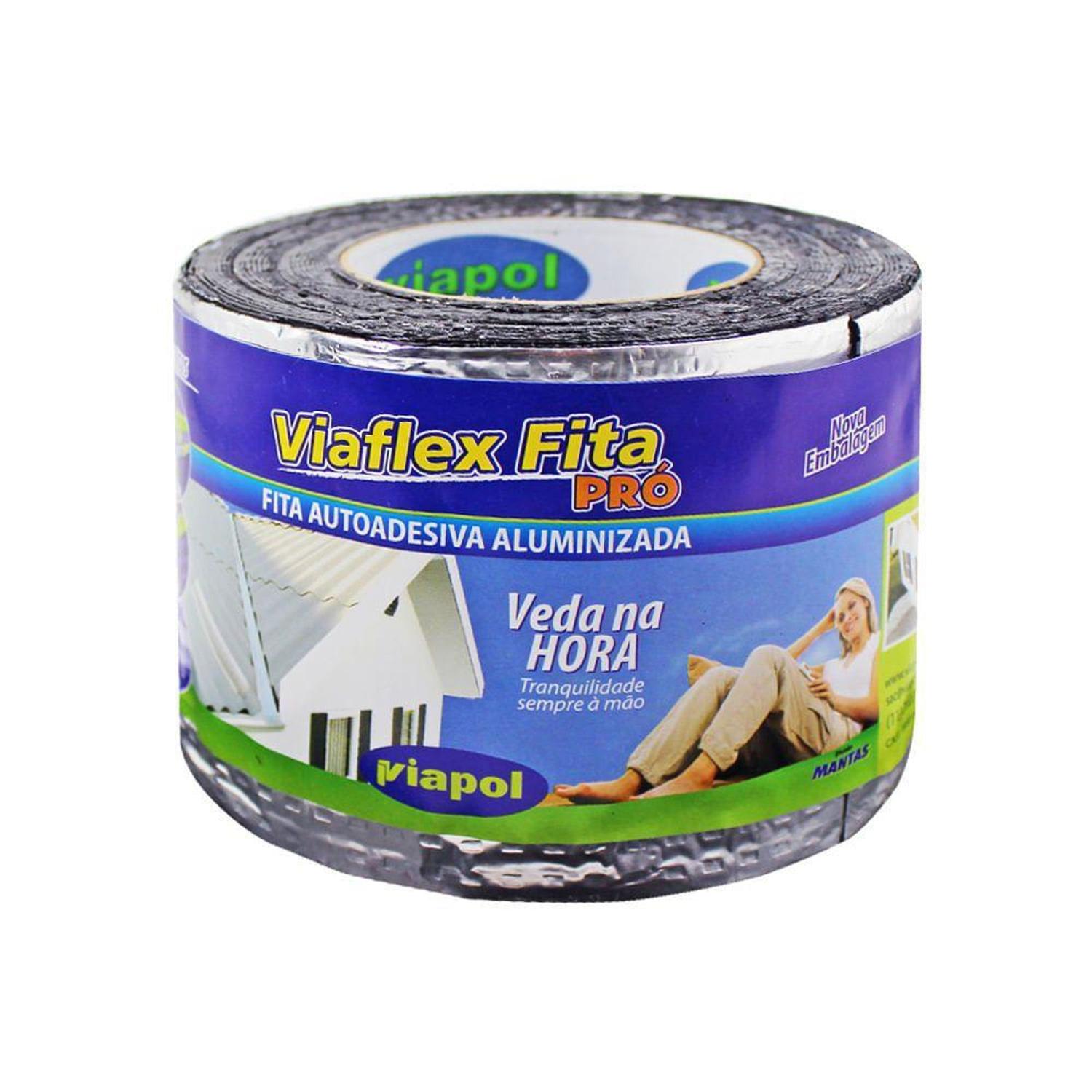 Fita Impermeabilizante Viaflex Sleeve 10X10Cm Viapol - No Magalu ...