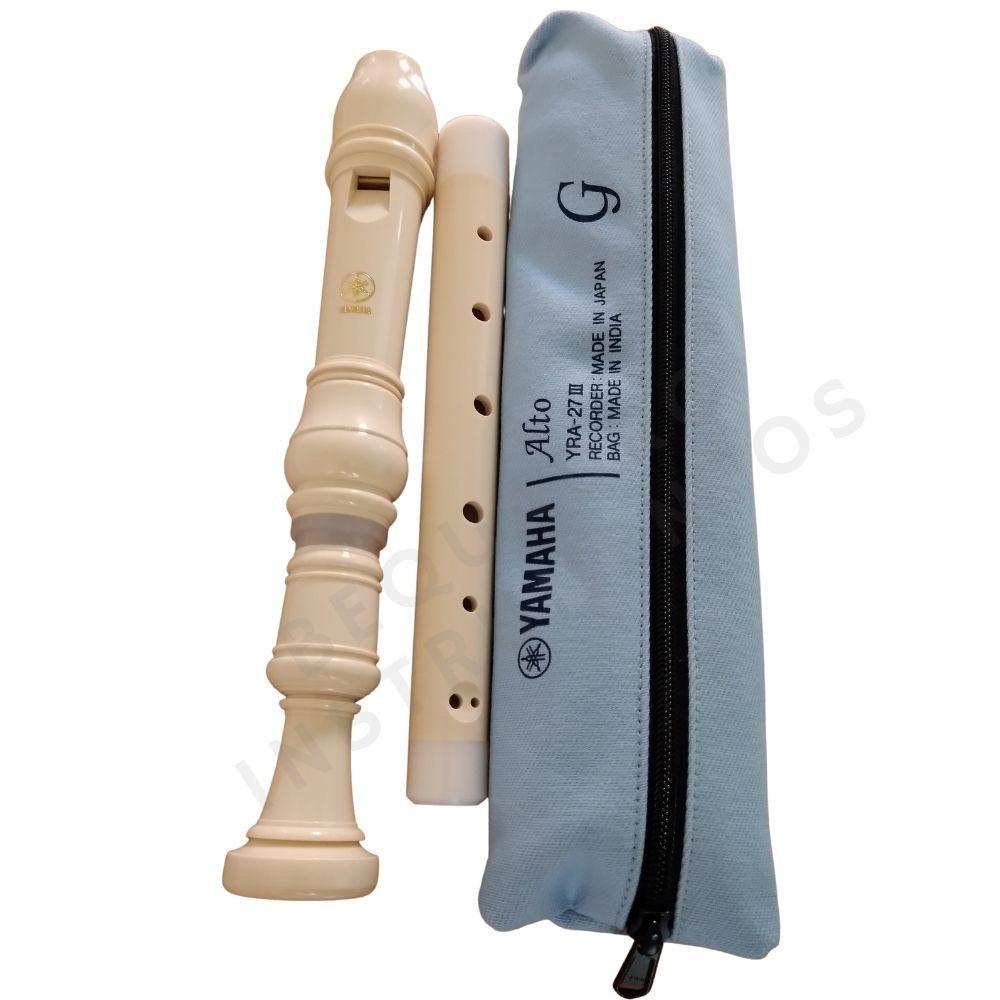 Flauta Doce Contralto Yamaha Germânica Yra-27iii - Instrumentos de ...