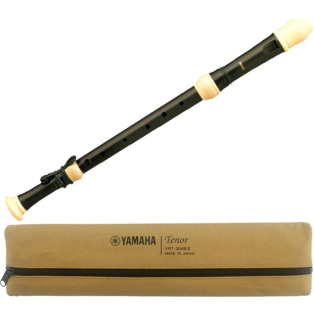 Flauta Doce Tenor Yamaha Barroca em Dó - Flauta Doce - Magazine Luiza