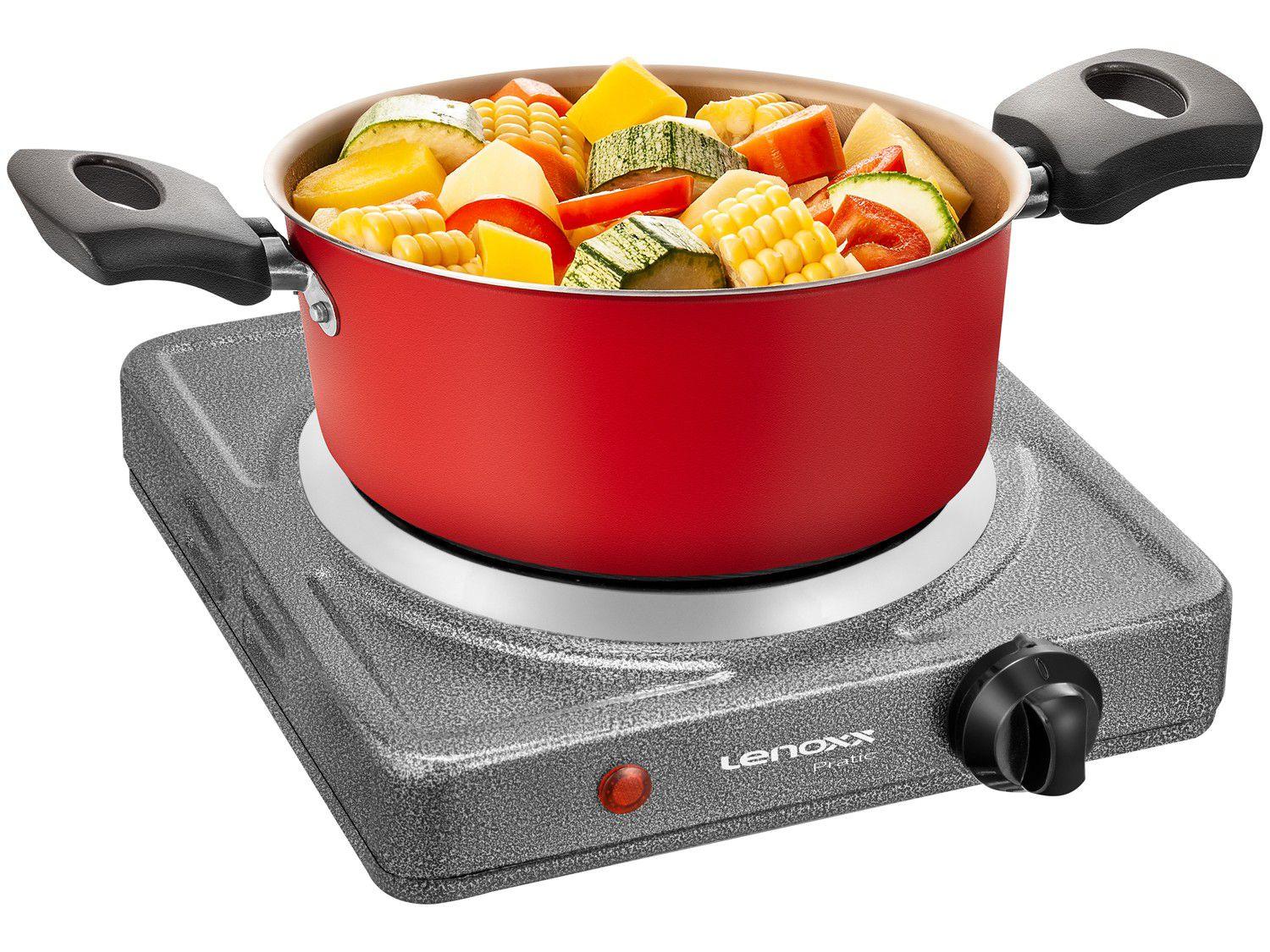 Fogão Elétrico 1 Boca 1000W Lenoxx Pratic - PFE351 - Fogão - Magazine Luiza