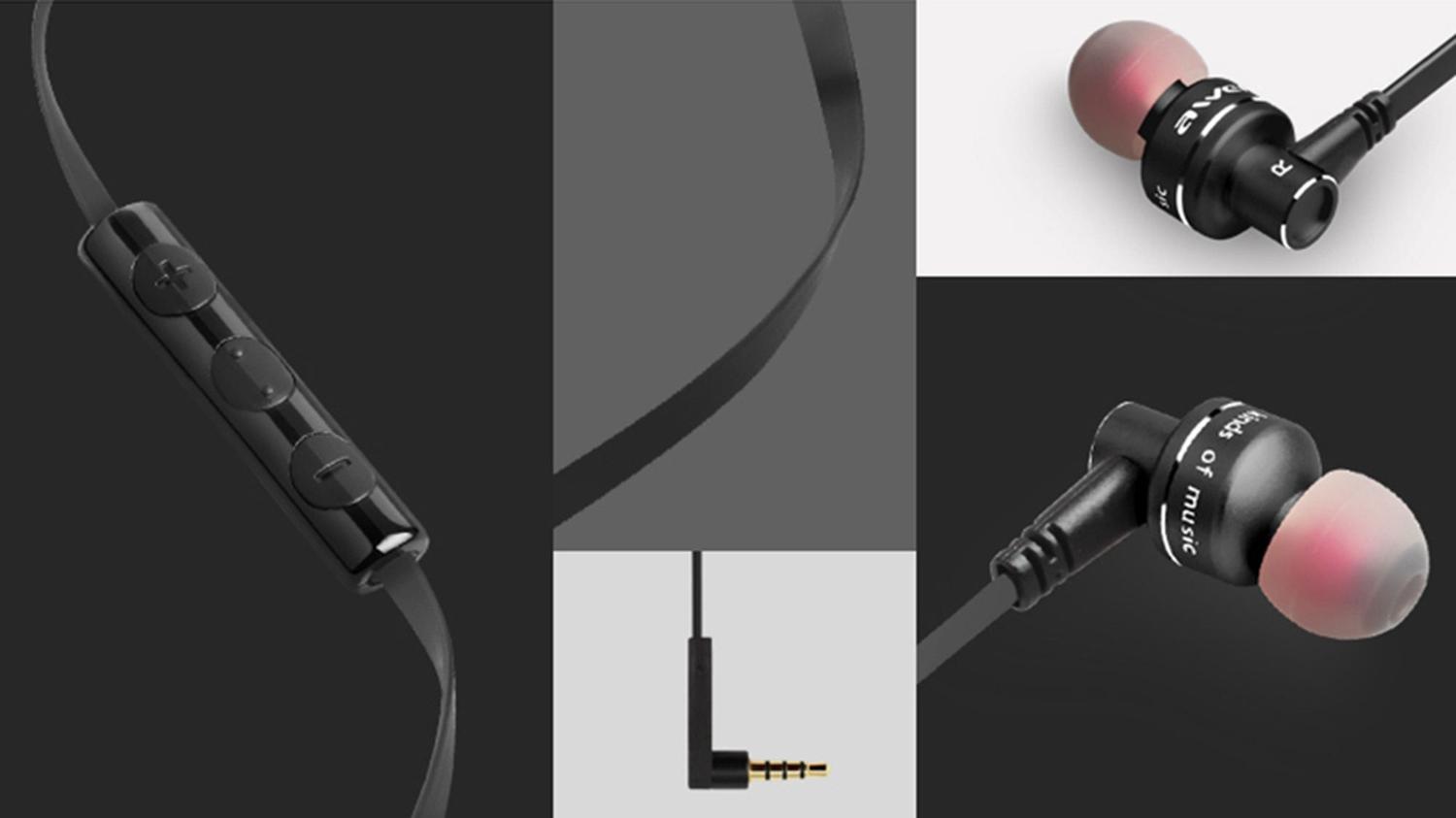 Fone de ouvido ES-50TY - Awei - Fone de Ouvido com Fio - Magazine Luiza