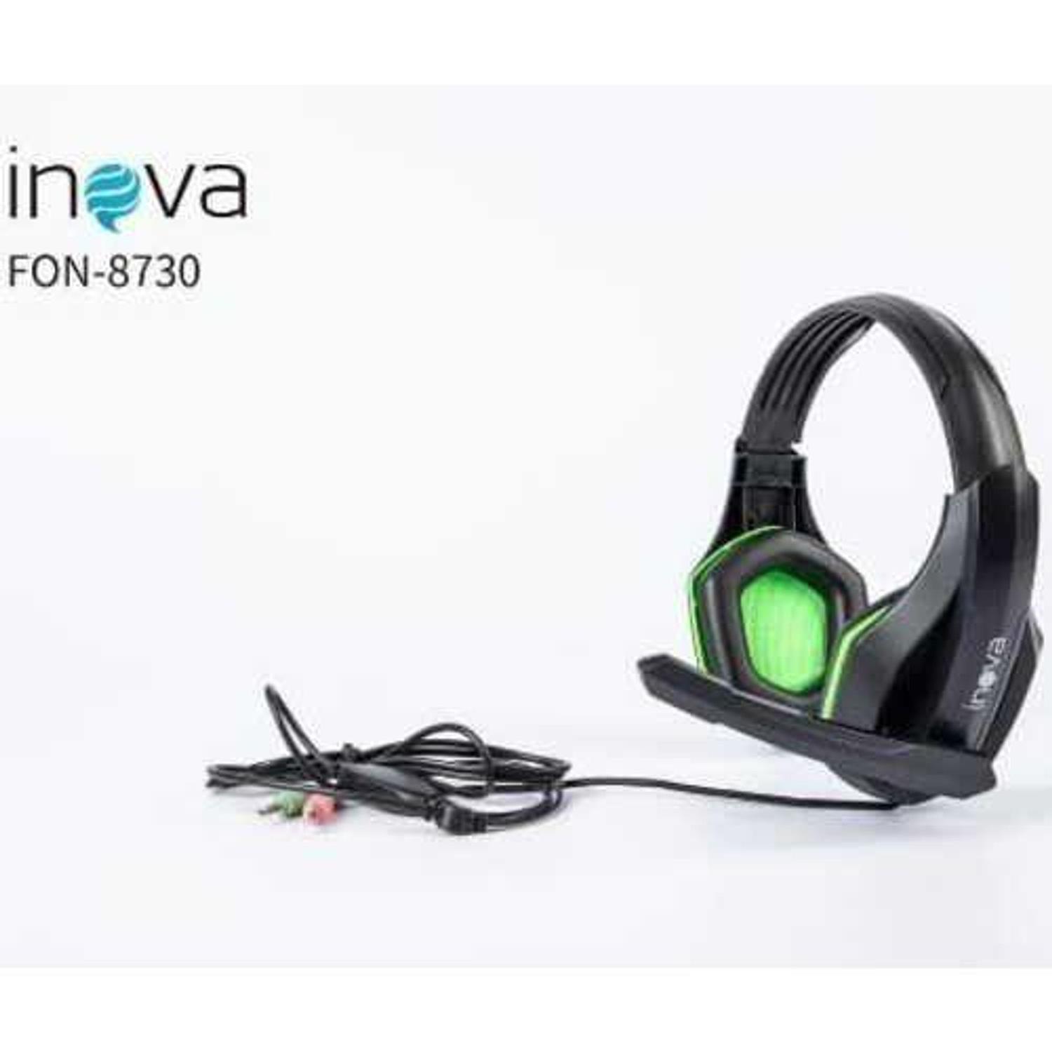 Fone de Ouvido Gamer Inova FON-8730 estéreo - Headset com Fio ...